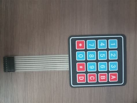 Arduino 4x4 Keypad And 8x8 Led Matrix 4 Steps Instructables