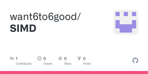 github want6to6good simd