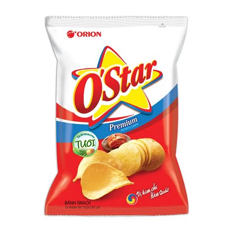 Snack Khoai Tây Ostar Vị Kim Chi 108g