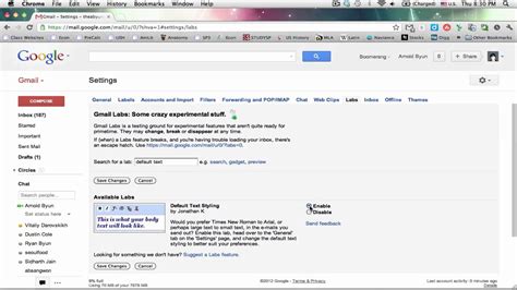 Gmail Font Images