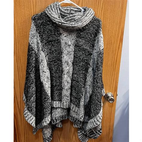 Elan Gray Poncho Sweaters For Women Mercari