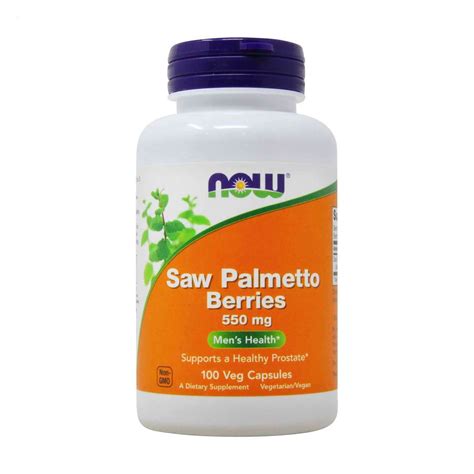 Диетическая добавка в капсулах NOW Foods Saw Palmetto Berries Экстракт ...