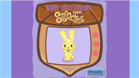 Happy Tree Friends Cuddles Smoochie [flash] Youtube