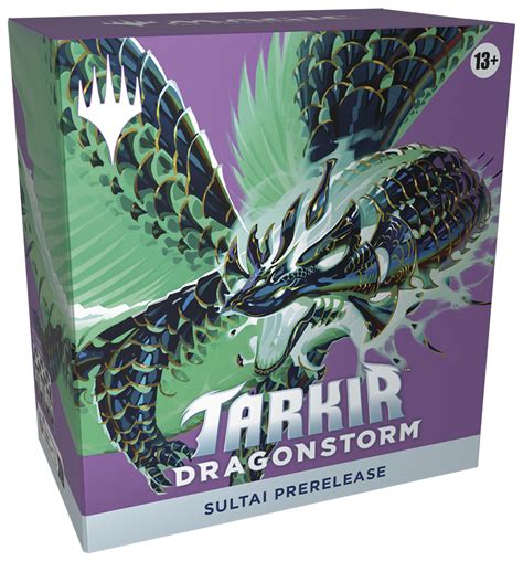 Magic The Gathering Tarkir Dragonstorm Prerelease Kit Sultai