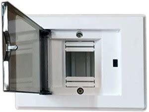 MME Clear Cover MCB Power Distribution Box Mcb Box Way Distribution Board Price In India