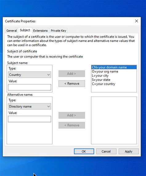 How To Generate A CSR In Windows Support No IP Knowledge Base