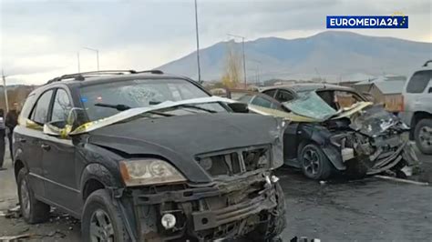 Խոշոր ավտովթար Երևան Վանաձոր ավտոճանապարհի Կարբի գյուղի վարչական