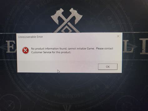 Has Anyone Eles Run Into This Error I Ve Uninstalled And Re Installed The Game Like 4 Time Last
