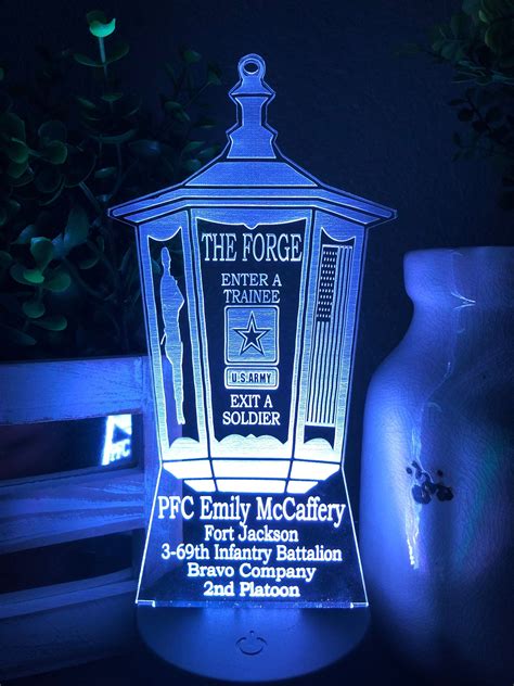 Army Forge Lantern Led Acrylic Personalized Light Artofit