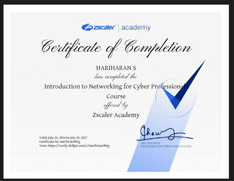Cybersecurity Networking Continuouslearning Hariharan S