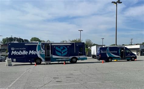 Cone Health Mobile Units Are Currently Stationed At Golden Gate