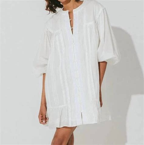 Buy Cleobella Leda Mini Dress In Ivory Multi At Off Editorialist