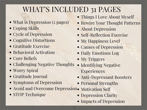 Depression Worksheets Therapy Worksheets Therapist Tools Anxiety