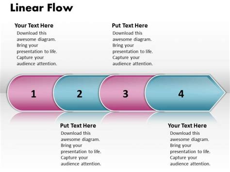 Ppt Linear Arrow Phase Diagram PowerPoint Templates PowerPoint