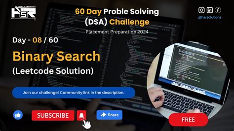 Day Binary Search Leetcode Asked In Google Adobe Salesforce Amazon YouTube