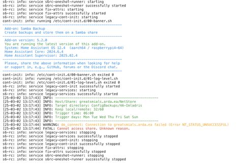Using Samba Backup Same Config Works On One System Not On The Other Configuration Home