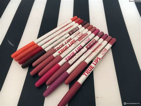 Набор карандашей для губ Aliexpress 12 Pcs Lot 15 Cm 12 Colors Set Waterproof Lip Pencil