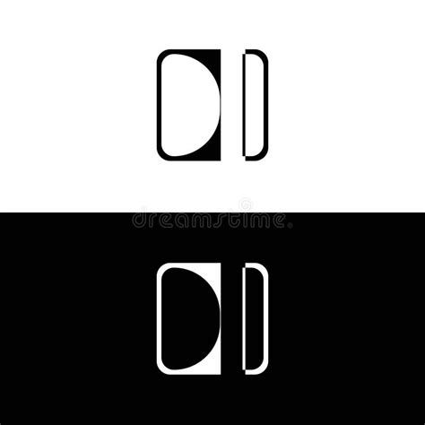 Rectangle Vector Logo Template Stock Vector Illustration Of Strength