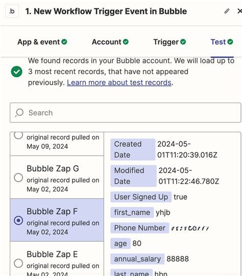 Triggers Not Pulling New Records In Bubble Zapier Community