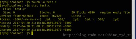 stat对文件的操作的三个时间 stat c 输出什么时间 csdn博客