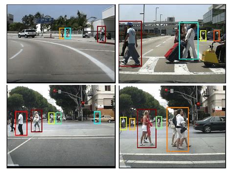 Typical Detection Results Of Our On Board Pedestrian Detection System