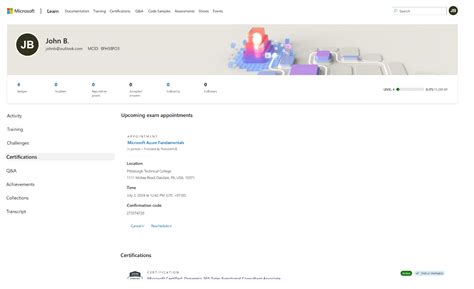 시험 등록 및 예약 Microsoft Learn