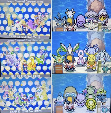 [gen 4] Finally Finished After 2 Years My Hgss Dtqs R Shinypokemon