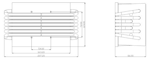 600w 히트파이프 히트싱크 Kenfa Tech