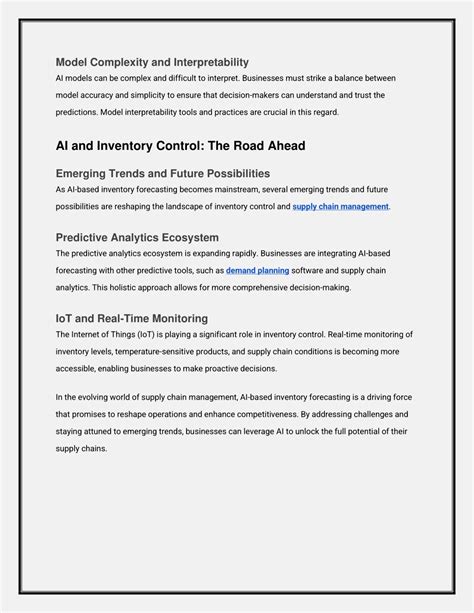 ppt how ai based inventory forecasting boosts supply chain efficiency
