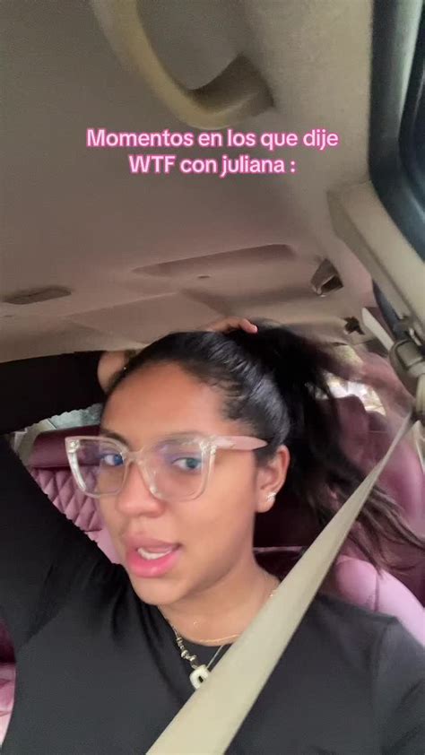 Momentos Divertidos Con Juliana Mientras Maneja Tiktok