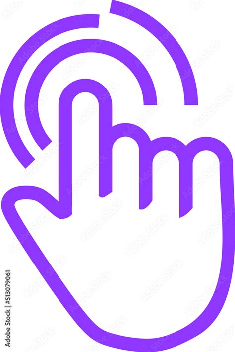 Computer Mouse Click Cursor Arrow Icons And Loading Icons Click Arrow
