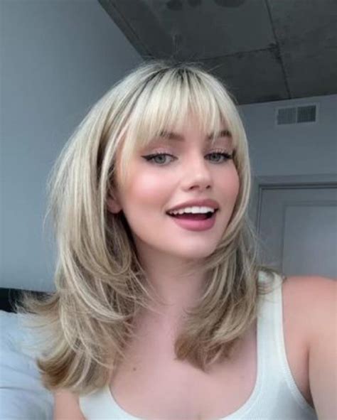 30 Best Layered Haircuts — Wispy Bangs