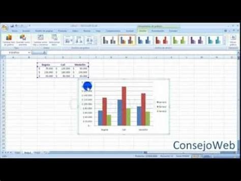 Informática básica Sexto Grado Excel manejo de gráficas