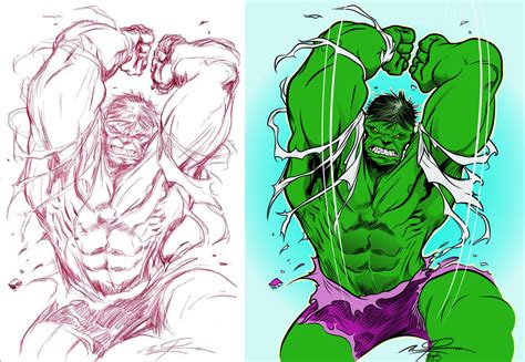 Hulk Sketch By BrianReynolds On DeviantArt