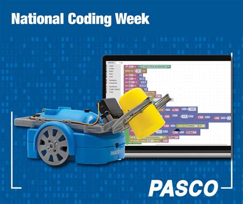 pasco scientific on linkedin nationalcodingweek stem