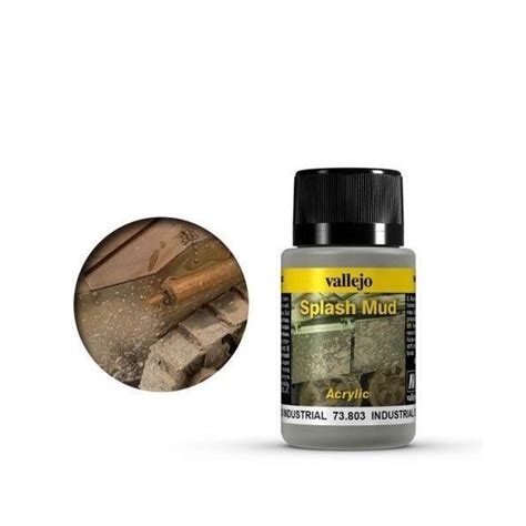 Weathering Effects Splash Mud Industrial 40ml Vallejo Modellbau