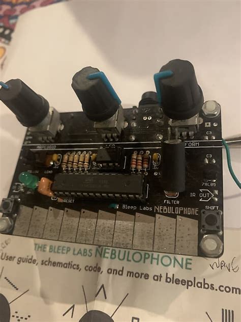 Bleep Labs Nebulophone 2015 Lofi Synth Noise Reverb