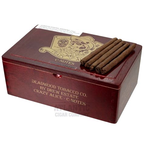 Deadwood By Drew Estate Crazy Alice C Notes Atlantic Cigar Company