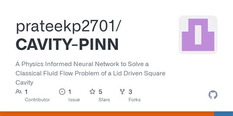 Cavity Pinn Main Ipynb At Main · Prateekp2701 Cavity Pinn · Github