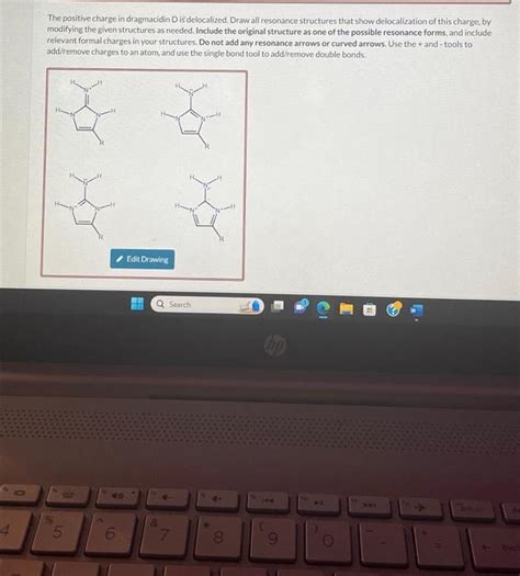 Solved 3 4 0 The Positive Charge In Dragmacidin D Is