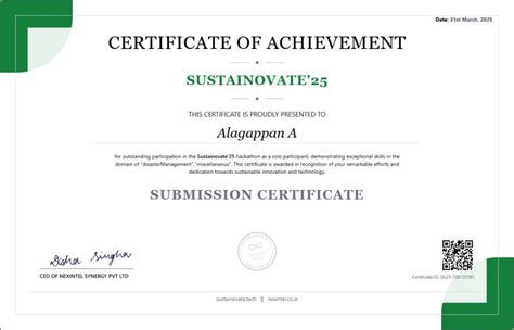 sustainovate nexintelsynergy hackathon innovation