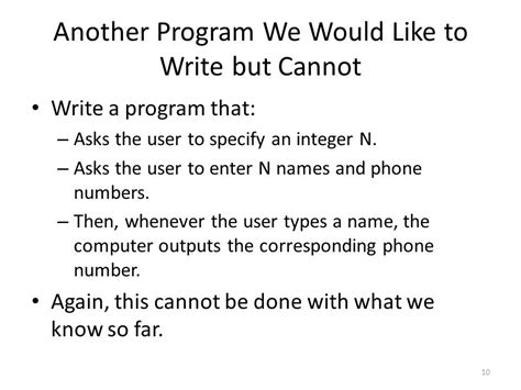 Arrays And Array Lists Cse 1310 Introduction To Computers And