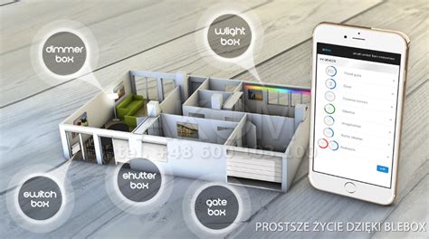 Blebox ProxiDimmer Niewidzialny sterownik oświetlenia LED