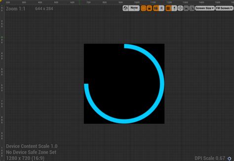 Creating A User Interface Ui Material And Custom Radial Slider