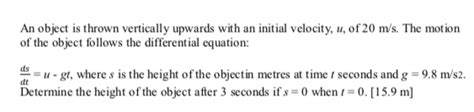 calculus problem i solved it using physics during my exam but failed
