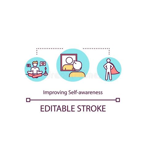 Self Awareness Icon Stock Illustrations 3026 Self Awareness Icon