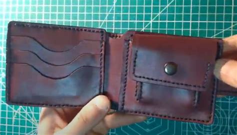 Бифолд кошелек от «Мужской Канал Выкройки изделий из кожи