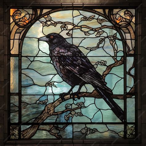 Premium Ai Image Rectangularstainedglasswindowrectangleratioshould