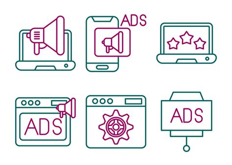 Digital Marketing Vector Icon Set 17482655 Vector Art At Vecteezy