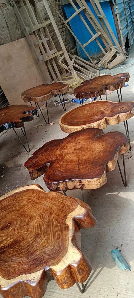Round Wood Log Tables At ₹ 1500 Piece In New Delhi Id 2855073845073